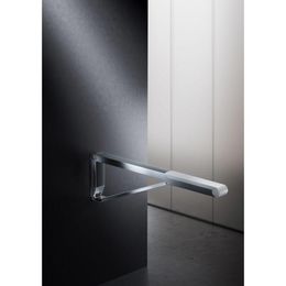 KEUCO Axess WC-Stützklappgriff 35003170751 Aluminium silber-eloxiert/weiß, 700 mm