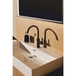 Ideal Standard Joy Waschtischarmatur BC778A5 hoher Auslauf, schwenkbar, ohne Ablaufgarnitur, Ausladung 169mm, Magnetic Grey