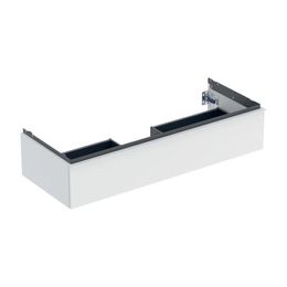 Geberit iCon Waschtisch-Unterschrank 502313013 118,4x24,7x47,6cm, weiß matt/Griff weiß matt
