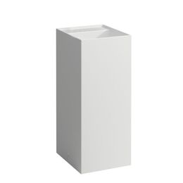 Laufen Kartell Waschtisch H8113317571121 37,5x43,5x90cm, freistehend, ohne &Uuml;berlauf, ohne Hahnloch, wei&szlig; matt