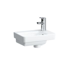 Laufen Pro S Handwaschbecken 8159600001091 36 x 25 cm, wei&szlig;, ohne Hahnloch, mit &Uuml;berlauf