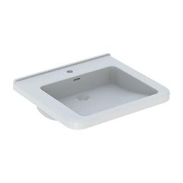 Geberit Renova Comfort Waschtisch 128660000 60 x 55 cm, weiss, unterfahrbar, mit &Uuml;berlauf