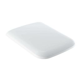 Geberit iCon Square WC-Sitz 571900000 Scharniere Messing verchromt, wei&szlig;