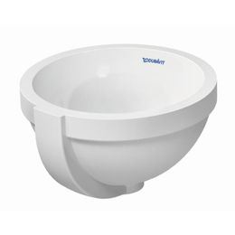 Duravit Architec Einbauwaschtisch 0319270000 27,5 cm, wei&szlig;, Einbau von unten