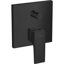 Hansgrohe Metropol Fertigmontageset 32546670 UP-Wannen-Einhebelmischer mit Sicherheitskombination, mattschwarz