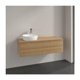 Villeroy & Boch Villeroy und Boch Antao Waschtisch-Unterschrank K22111HN 120x36x50cm, Waschbeckenplattenfarbe honey oak, honey oak
