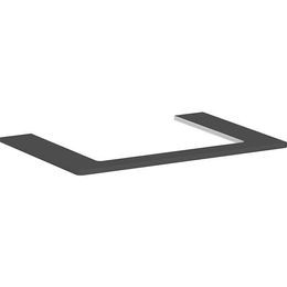 Hansgrohe Xelu Q Konsole 54109910 780 x 550 mm, Ausschnitt 600 x 480 mm, diamantgrau matt