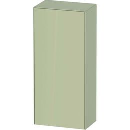 Duravit White Tulip Halbhochschrank WT1322LH3H3 40 x 24 cm, Taupe Hochglanz, 1 T&uuml;re links, 2 Glasfachb&ouml;den
