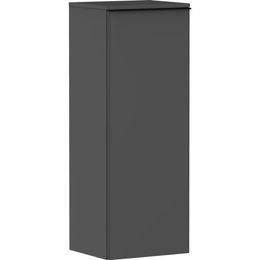Hansgrohe Xelu Q Halbhochschrank 54128670 370x400x1065mm, T&uuml;ranschlag links, diamantgrau matt, mattschwarz
