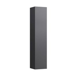 Laufen Kartell Seitenelement H4082880336421 165x35x33,5cm, Scharnier rechts, schiefergrau