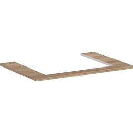 Hansgrohe Xelu Q Konsole 54109230 780 x 550 mm, Ausschnitt 600 x 480 mm, Eiche Natur