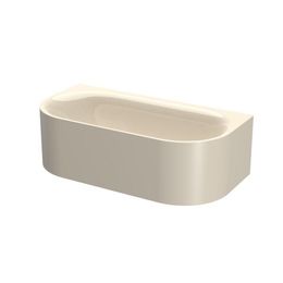 Bette BetteLux Oval Silhouette Badewanne 3417-001CWVVS pergamon, 190x95x45cm, freistehend
