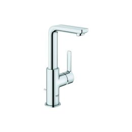 Grohe Lineare L-Size Waschtischarmatur 23296001 chrom, mit Ablaufgarnitur