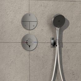Hansgrohe ShowerSelect Comfort S Thermostat 15562000 Unterputz, f&uuml;r 1 Verbraucher und einen zus&auml;tzlichen Abgang, chrom