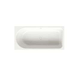 Bette BetteOcean Badewanne 8765-440PLUS 170x80x45cm, Fu&szlig;ende rechts, &Uuml;berlauf hinten, Glasur, snow