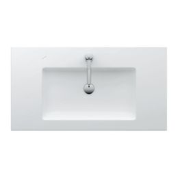 Laufen Living Square Waschtisch 8164340001081 90 x 48 cm, Einbau, mit &Uuml;berlauf, 3 Hahnl&ouml;cher