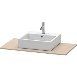 Duravit XSquare Konsole XS060E07575 100x55cm, mit 1 Ausschnitt, Leinen