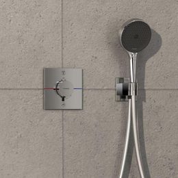 Hansgrohe ShowerSelect Comfort E Thermostat 15572000 Unterputz, f&uuml;r 2 Verbraucher, ohne Sicherungskombination EN 1717, chrom