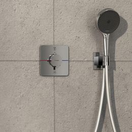 Hansgrohe ShowerSelect Comfort Q Thermostat 15583000 UP, f&uuml;r 2 Verbraucher, ohne Sicherungskombination EN 1717, chrom