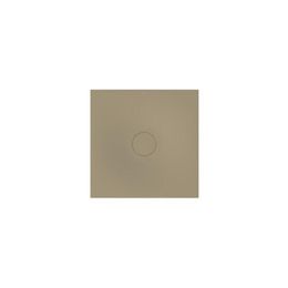 Bette BetteAir Duschfliese 7350-417T2 900 x 900 mm, hazel, Rechteck, glasierter Titan-Stahl, mit Minimum-T&auml;ger