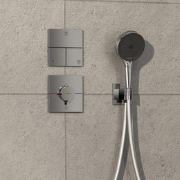 Hansgrohe ShowerSelect Comfort E Thermostat 15575000 Unterputz, f&uuml;r 1 Verbraucher und einen zus&auml;tzlichen Abgang, chrom