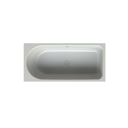 Bette BetteOcean Badewanne 8765-002 170x80x45cm, Fu&szlig;ende rechts, &Uuml;berlauf hinten, manhattan