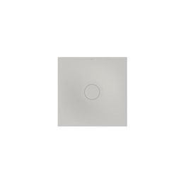 Bette BetteAir Duschfliese 7350-410AE 900 x 900 mm, silver, Rechteck, glasierter Titan-Stahl