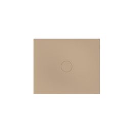 Bette BetteAir Duschfliese 7355-425T2 1200 x 1000 mm, greige, Rechteck, glasierter Titan-Stahl, mit Minimum-T&auml;ger