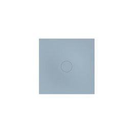 Bette BetteAir Duschfliese 7352-418T2 1000 x 1000 mm, blue satin, Rechteck, glasierter Titan-Stahl, mit Minimum-T&auml;ger