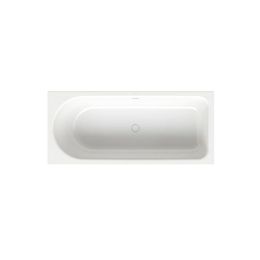 Bette BetteOcean Badewanne 8854-440 170x75x45cm, Fu&szlig;ende rechts, &Uuml;berlauf hinten, snow