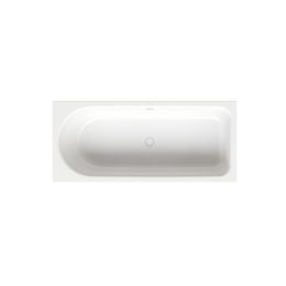 Bette BetteOcean Low-Line Badewanne 8834-287 starwhite, 170x75x38cm, Fu&szlig;ende rechts, &Uuml;berlauf hinten