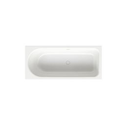 Bette BetteOcean Badewanne 8850-440 160x70x45cm, Fu&szlig;ende rechts, &Uuml;berlauf hinten, snow