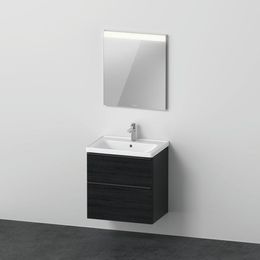 Duravit D-Neo M&ouml;bel-Set DE011201616 650mm, Eiche Schwarz