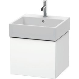 Duravit L-Cube Waschtisch-Unterschrank LC617401818 48,4 x 45,9 cm, wei&szlig; matt, 1 Auszug, wandh&auml;ngend