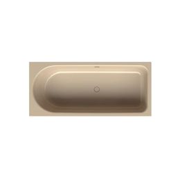 Bette BetteOcean Low-Line Badewanne 8838-003 bahamabeige, 180x80x38cm, Fu&szlig;ende rechts, &Uuml;berlauf hinten