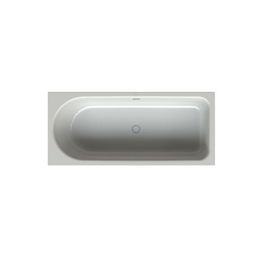 Bette BetteOcean Low-Line Badewanne 8834-002 manhattan, 170x75x38cm, Fu&szlig;ende rechts, &Uuml;berlauf hinten