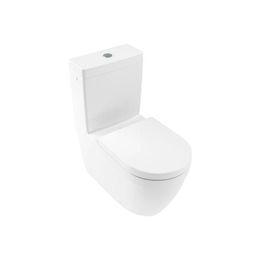 Villeroy & Boch Villeroy und Boch Architectura Stand-Tiefspül-WC 5691R001 37 x 70 cm, für Kombination, Abgang waagerecht, weiß