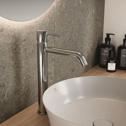 Ideal Standard Joy Waschtischarmatur BC782AA mit verl&auml;ngertem Sockel, ohne Ablaufgarnitur, Ausladung 170mm, verchromt
