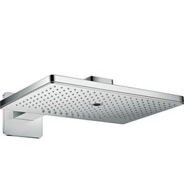 Hansgrohe Axor ShowerSolutions Kopfbrause 3jet 35276000 chrom, 46x30cm, mit Brausearm und softsquare Rosette