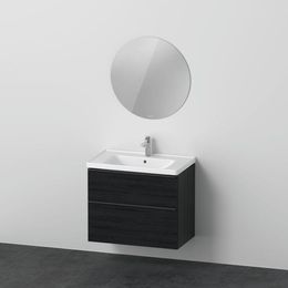 Duravit D-Neo M&ouml;bel-Set DE011001616 800mm, Eiche Schwarz
