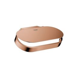 Grohe Selection WC-Papierhalter 41069DA0 warm sunset, mit Deckel, Wandmontage, verdeckte Befestigung