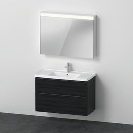 Duravit D-Neo M&ouml;bel-Set DE011701616 1005mm, Eiche Schwarz