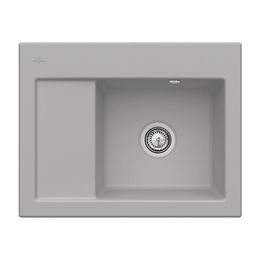 Villeroy & Boch Villeroy und Boch Subway 45 Compact Einbausp&uuml;le 331300KD Einbausp&uuml;le rechts, 650x220x510mm, fossil CeramicPlus