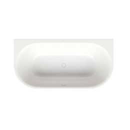 Bette BetteLux Oval Silhouette Badewanne 3417-440CWVVS snow, 190x95x45cm, freistehend