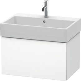 Duravit L-Cube Waschtisch-Unterschrank LC617601818 68,4 x 45,9 cm, weiß matt, 1 Auszug, wandhängend