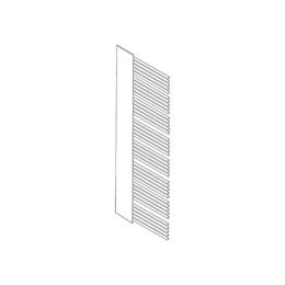 Zehnder yucca mirror Design-Heizk&ouml;rper ZY701258B500000 YM-180-60, 1766 x 600 mm, Traffic black, RAL 9017