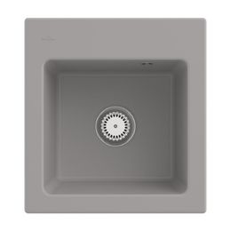 Villeroy & Boch Villeroy und Boch Subway 45 XS Einbausp&uuml;le 678100KD Sp&uuml;lbecken, 475 x 510 mm, fossil CeramicPlus