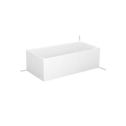 Bette BetteLux Silhouette Badewanne 3460-000CELVS 170x85x45cm, Eckeinbau rechts, mit Sch&uuml;rze, wei&szlig;