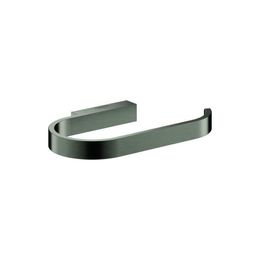 Grohe Selection WC-Papierhalter 41068AL0 hard graphite geb&uuml;rstet, ohne Deckel, Wandmontage, verdeckte Befestigung