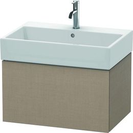 Duravit L-Cube Waschtisch-Unterschrank LC617607575 68,4 x 45,9 cm, leinen, 1 Auszug, wandh&auml;ngend